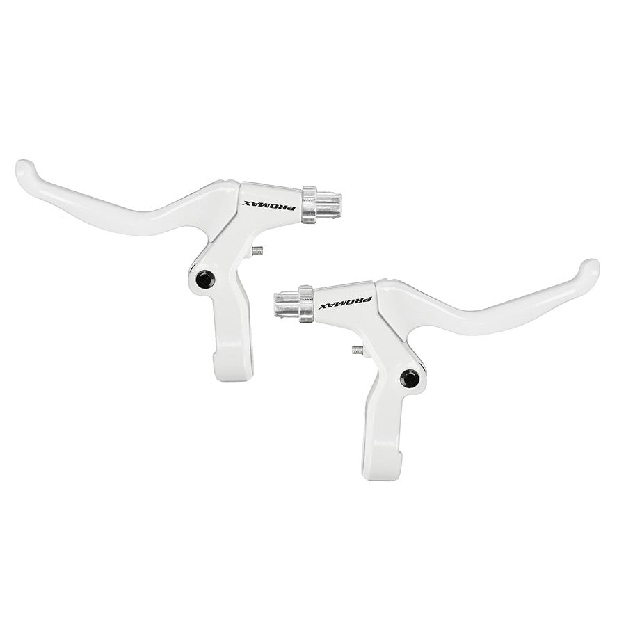 Promax 3 Finger Levers White Pair – Airpark Bike Co