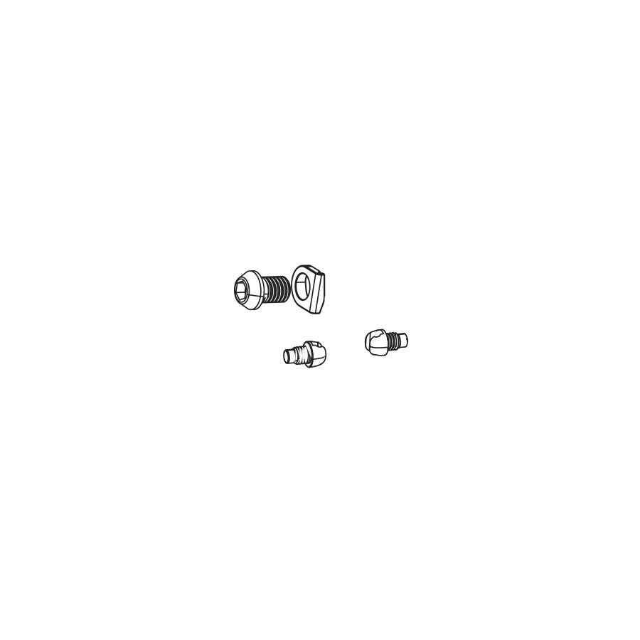SRAM Red Aero Link Brake Cable Anchor Bolt & Spring Adjust Screws ...