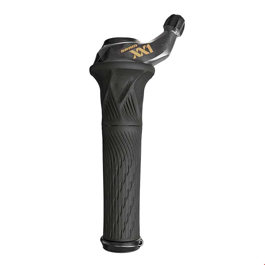 SRAM XX1 Eagle 12-Speed GripShift Shifter Discrete Clamp BLK Gold Logo ...