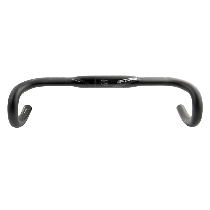 Full Speed Ahead Energy Compact SCR Handlebar - 31.8 Clamp 44cm Black ...