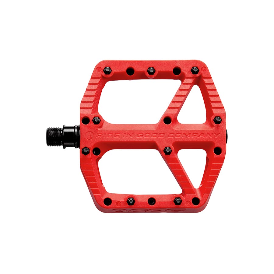 SDG Comp Pedals - Platform Composite 9/16" Red