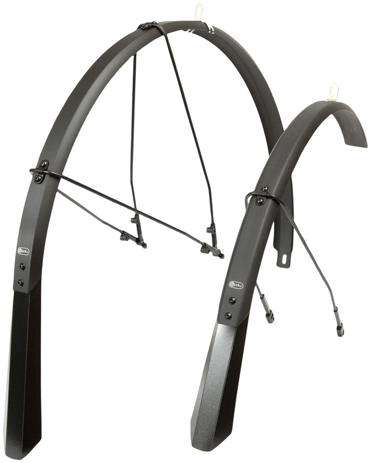 PDW Full Metal Fenders - 700 x 45mm Black